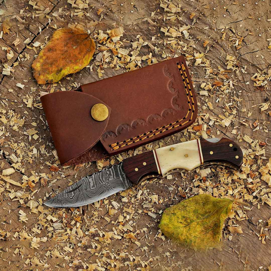 Hand Forged Pocket Knives | Custom Pocket Folding Knife - GB – Georgian ...